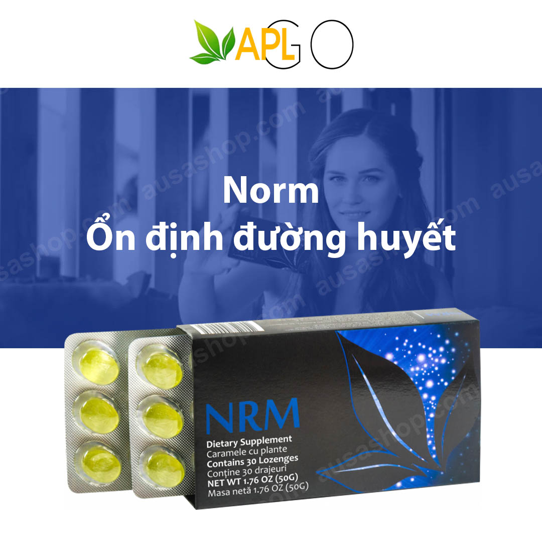NRM - Viêm ngậm hỗ trợ tiểu đường APLGO - AUSASHOP