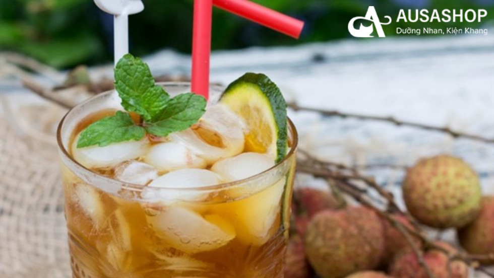 Cách làm trà lài vải thơm ngon bằng nguyên liệu đơn giản - AUSASHOP