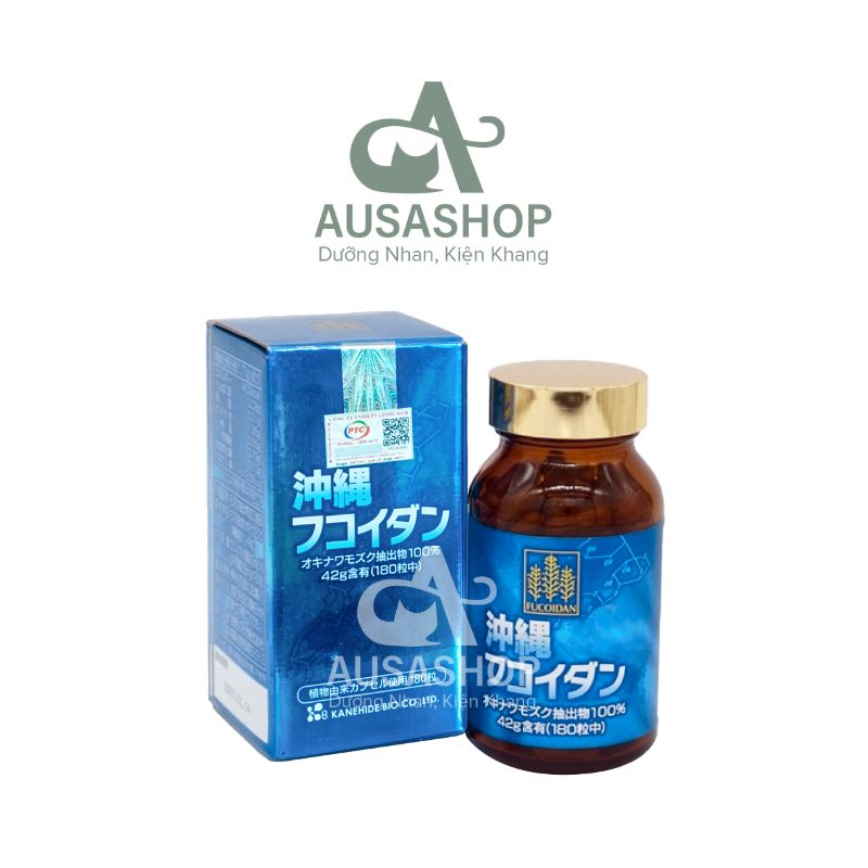 Thực phẩm chức năng Okinawa Fucoidan chiết xuất 100% tảo Mozuku - AUSASHOP