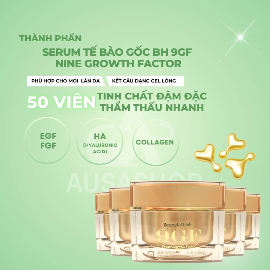 Serum Tế Bào Gốc BH 9GF Nine Growth Factor - AUSASHOP